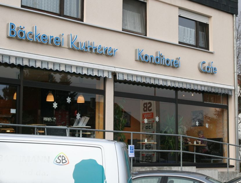 Bäckerei/Konditorei Kutterer mit Café | Tourimia