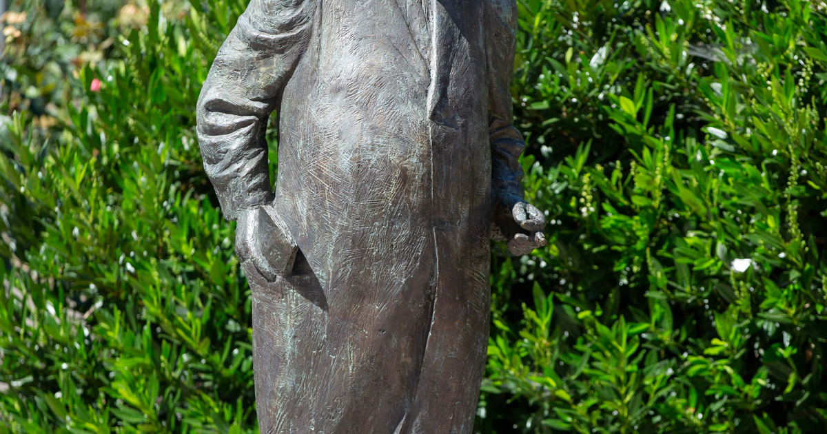 Bronzestatue Theodor Heuss